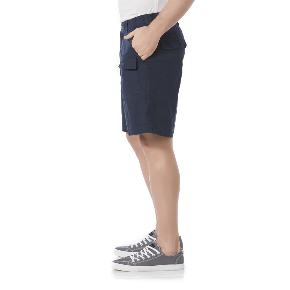Basic Editions Men's Twill Cargo Shorts