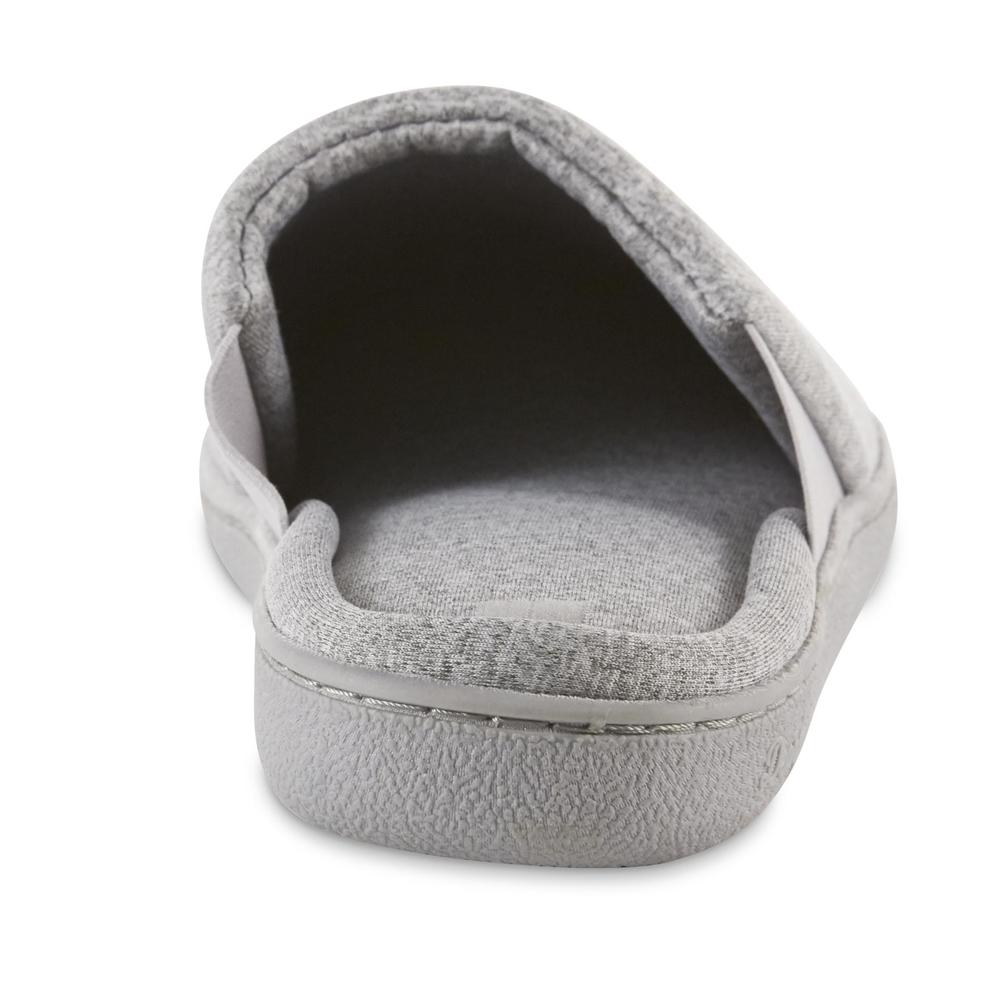 Dearfoams Women's Memory Foam Clog Slipper - Gray