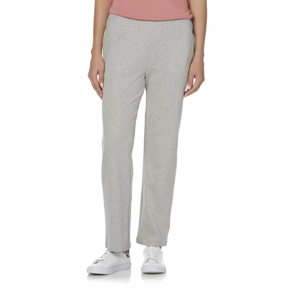 Basic Editions Women's Knit Pants