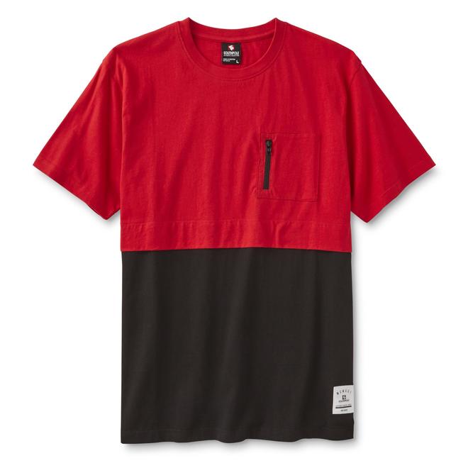 Southpole Young Men's Pocket T-Shirt - Colorblock