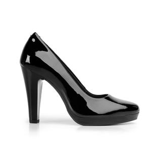 Flexi Women's Granada Patent Leather Platform Pump - Black