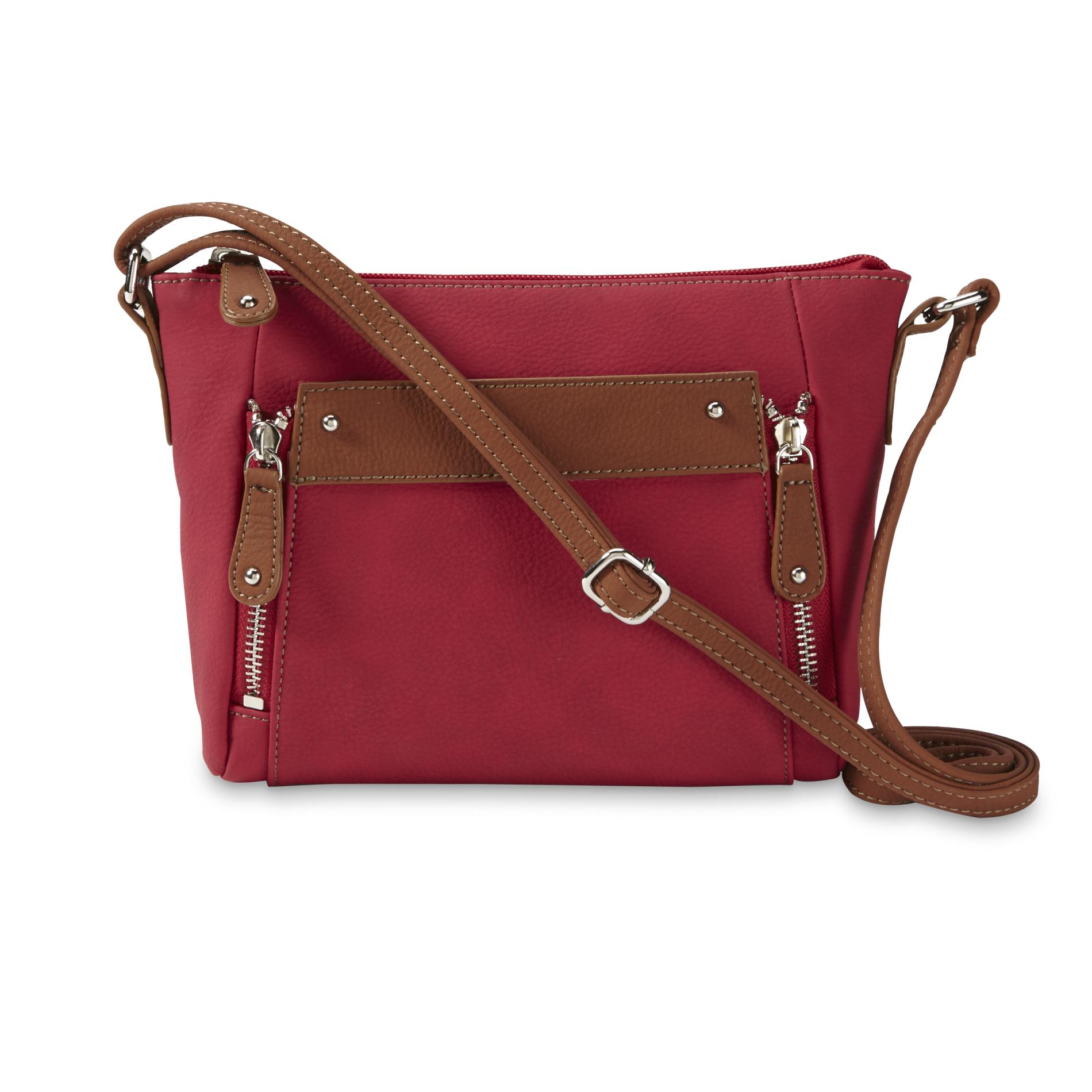 Basic Editions Women's Laura Crossbody Purse