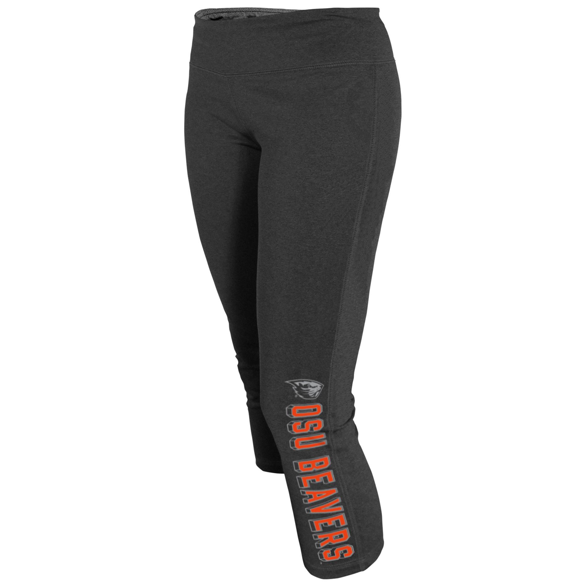 NCAA Women's Capri Yoga Pants - Oregon State Beavers