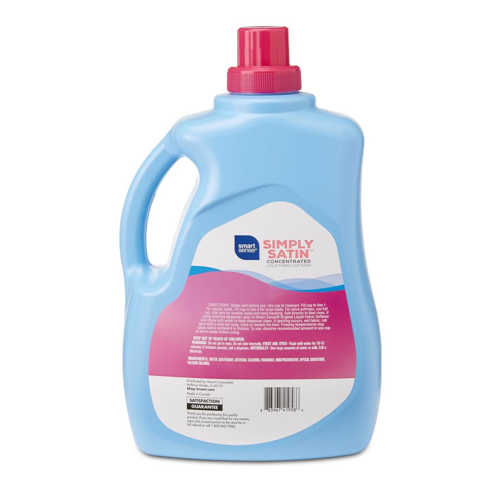 Smart Sense Simply Satin Original Concentrated Liquid Fabric Softener