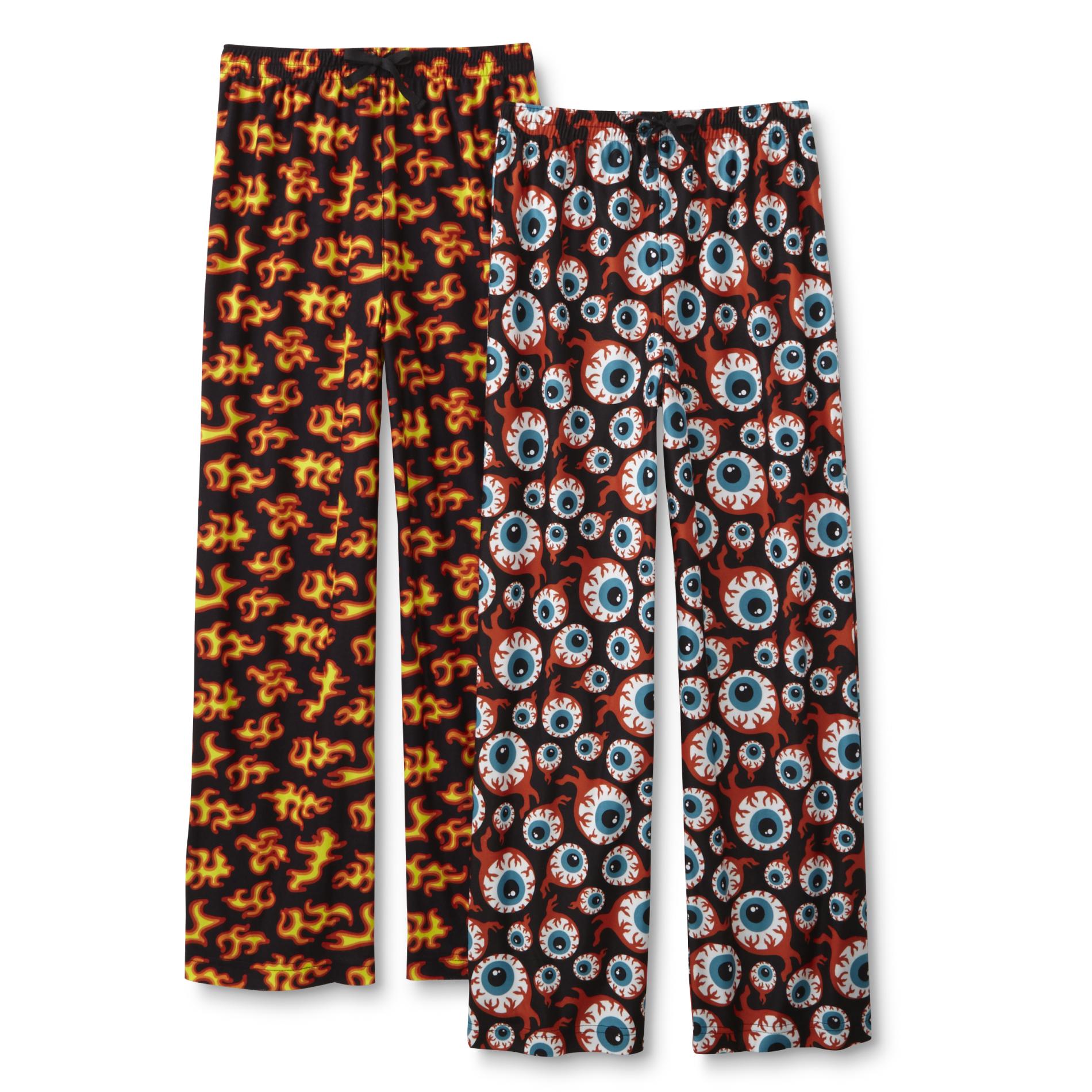 Joe Boxer Boy's 2-Pairs Pajama Pants - Flames