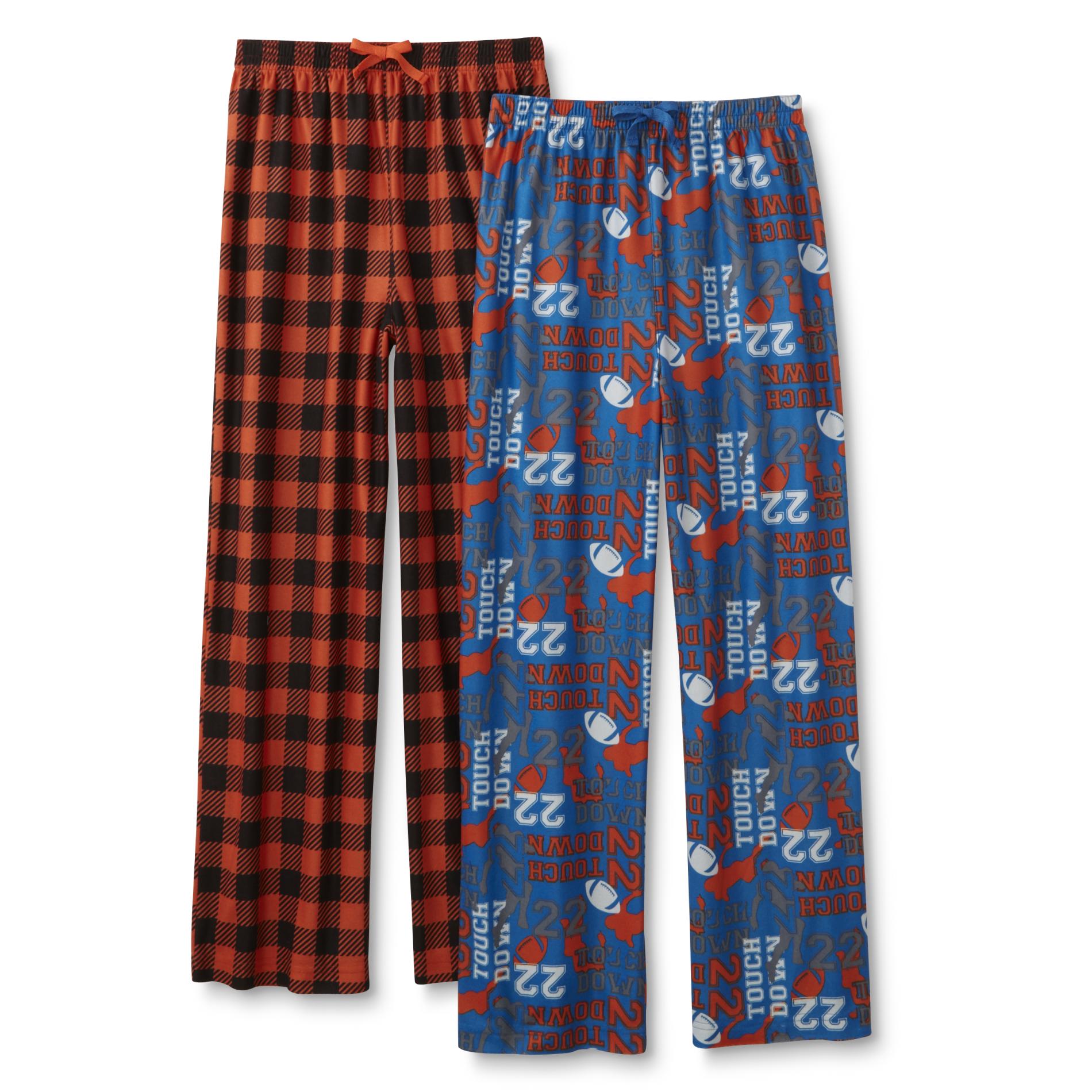 Joe Boxer Boy's 2-Pairs Pajama Pants - Football