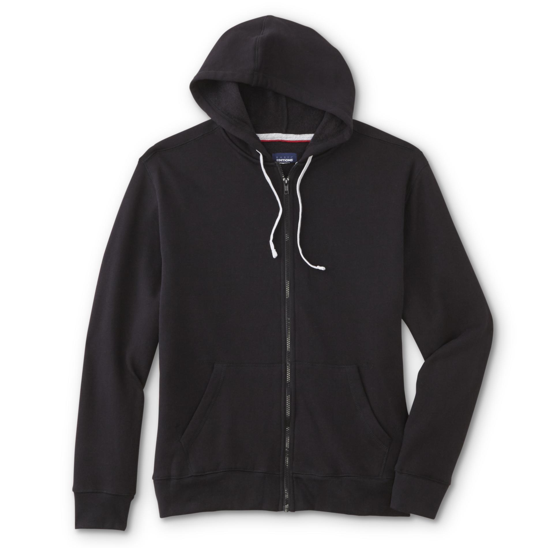 Basic Editions Men's Fleece Hoodie Jacket
