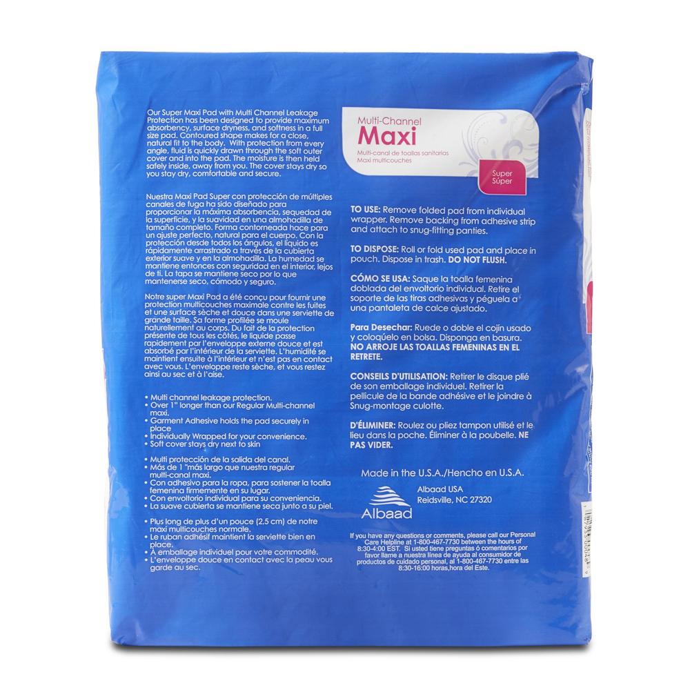 OWN BRAND PACKER Maxithins Super Maxi Pads - 48 Count