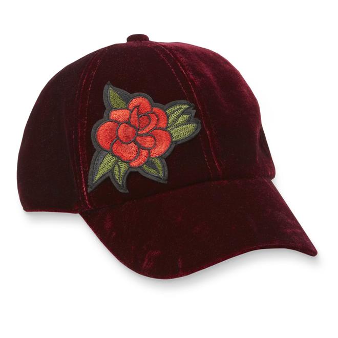 Women's Velvet Baseball Cap