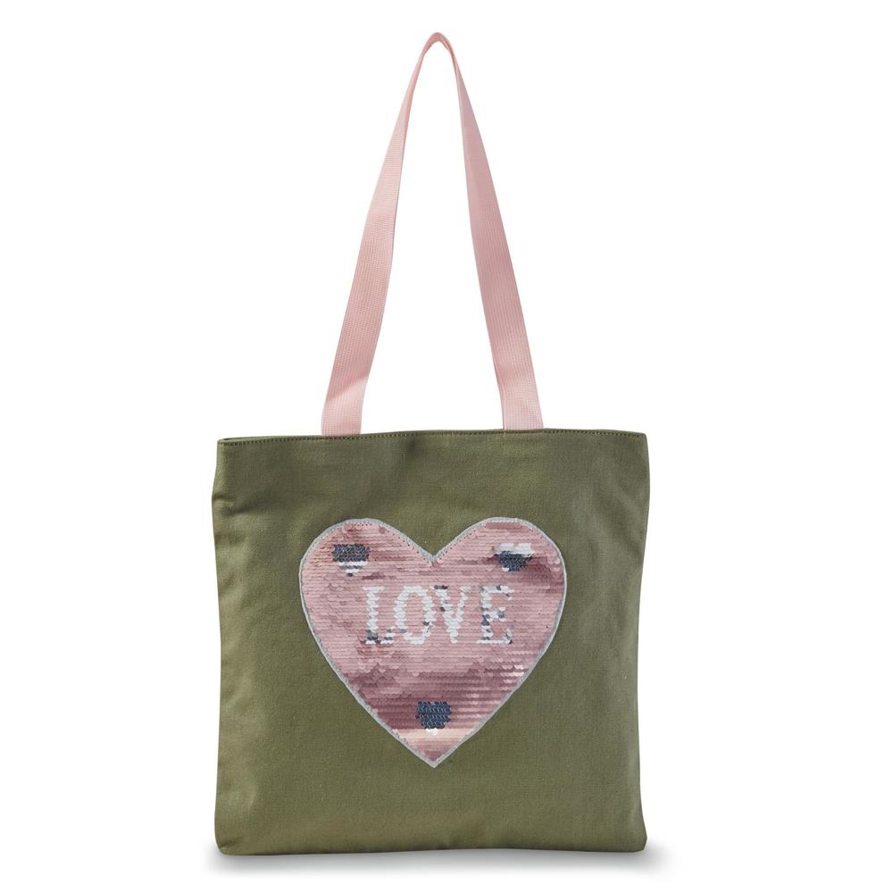 Women's Canvas Tote Bag - Love