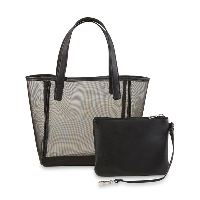 Women's Mesh Purse & Clutch Pouch