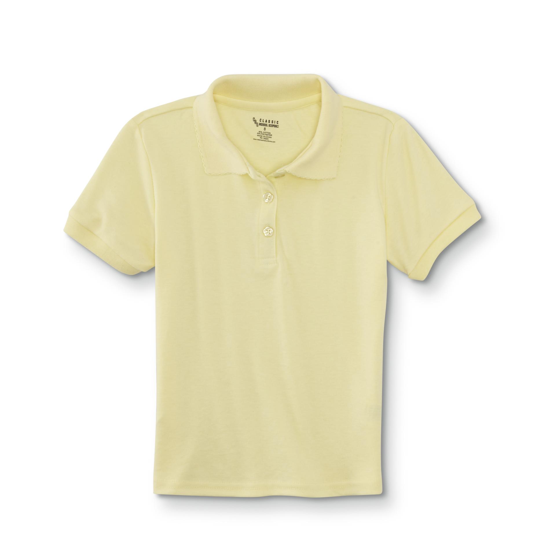 Basic Editions Girls' Polo Shirt