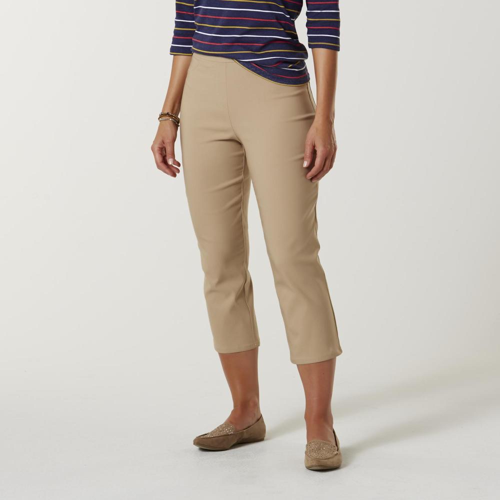 Basic Editions Women's Millennium Capri Pants