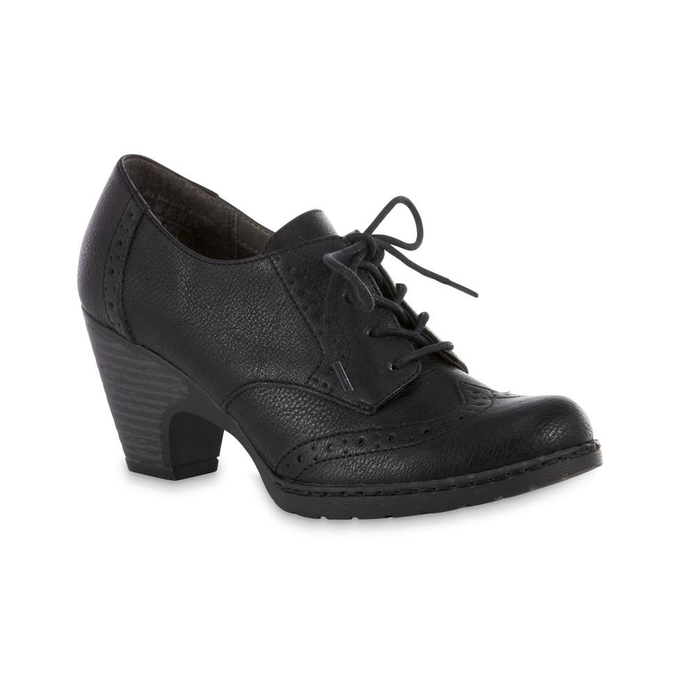 I Love Comfort Women's Laura Black Oxford Shoe