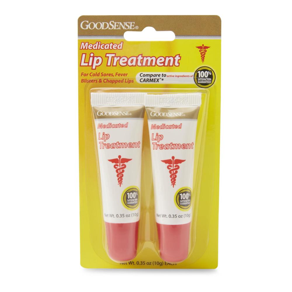 GoodSense 2-Pack Medicated Lip Treatment