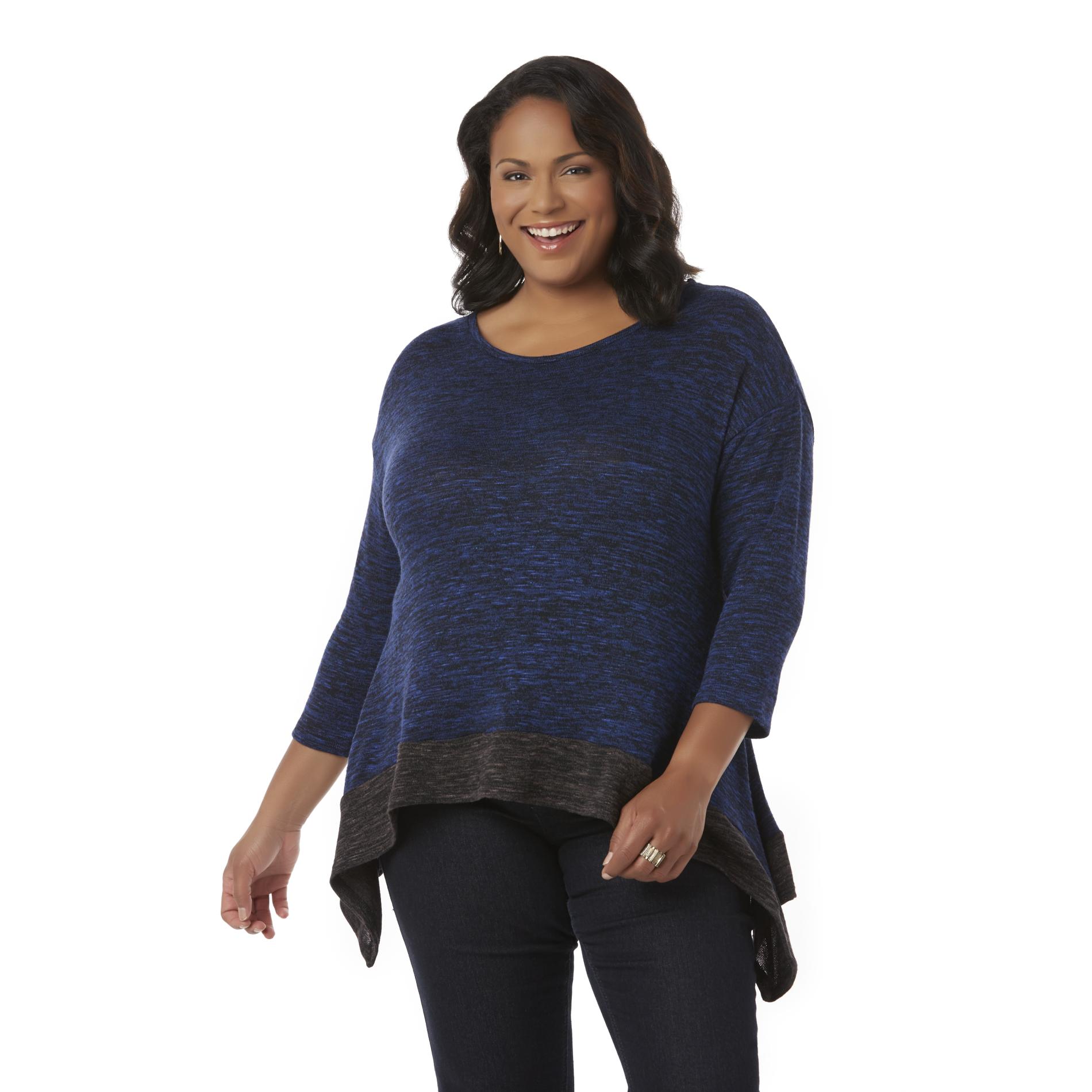 EAN 8806160296381 - Simply Emma Plus Size Women's Plus Sharkbite Top ...