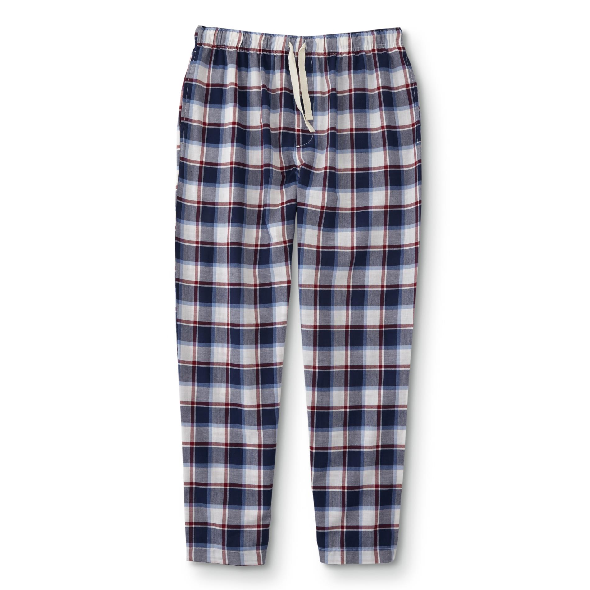 Basic Editions Men's Pajama Pants - Plaid