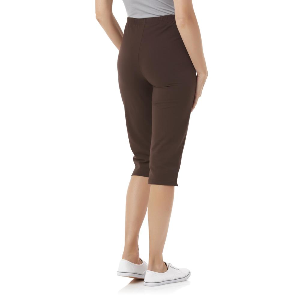 Basic Editions Women's Capri Pants