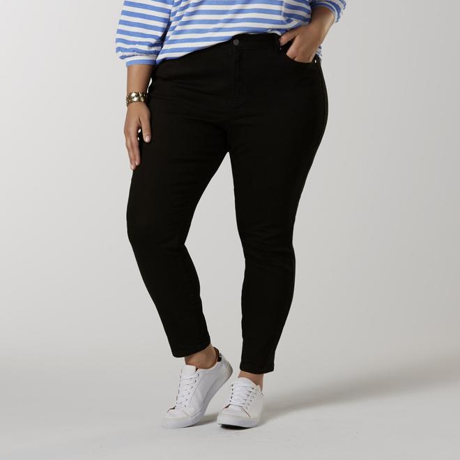 Simply Emma Womens Plus Skinny Jeans