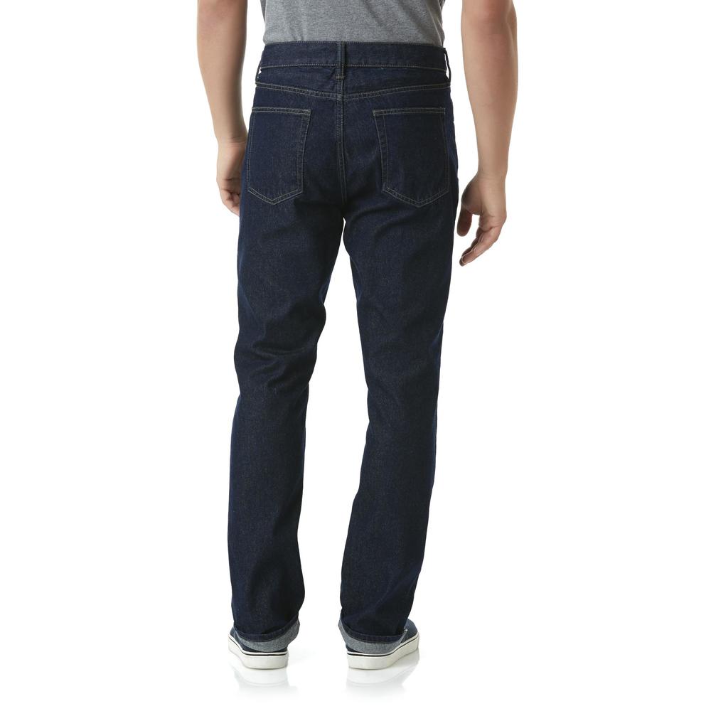 Basic Editions Men's Slim Fit Jeans - Dark Wash