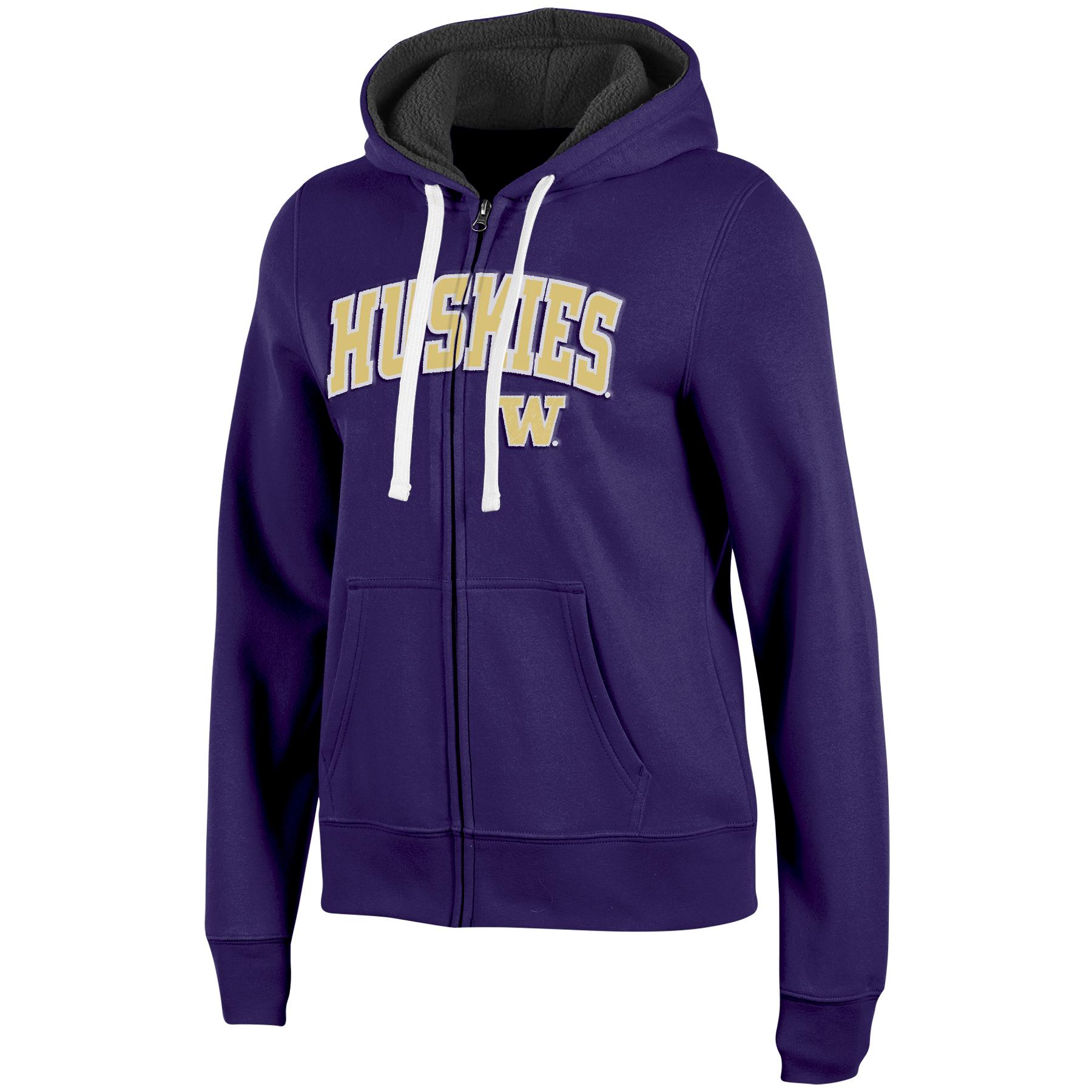 NCAA Women's Hoodie Jacket - University of Washington Huskies