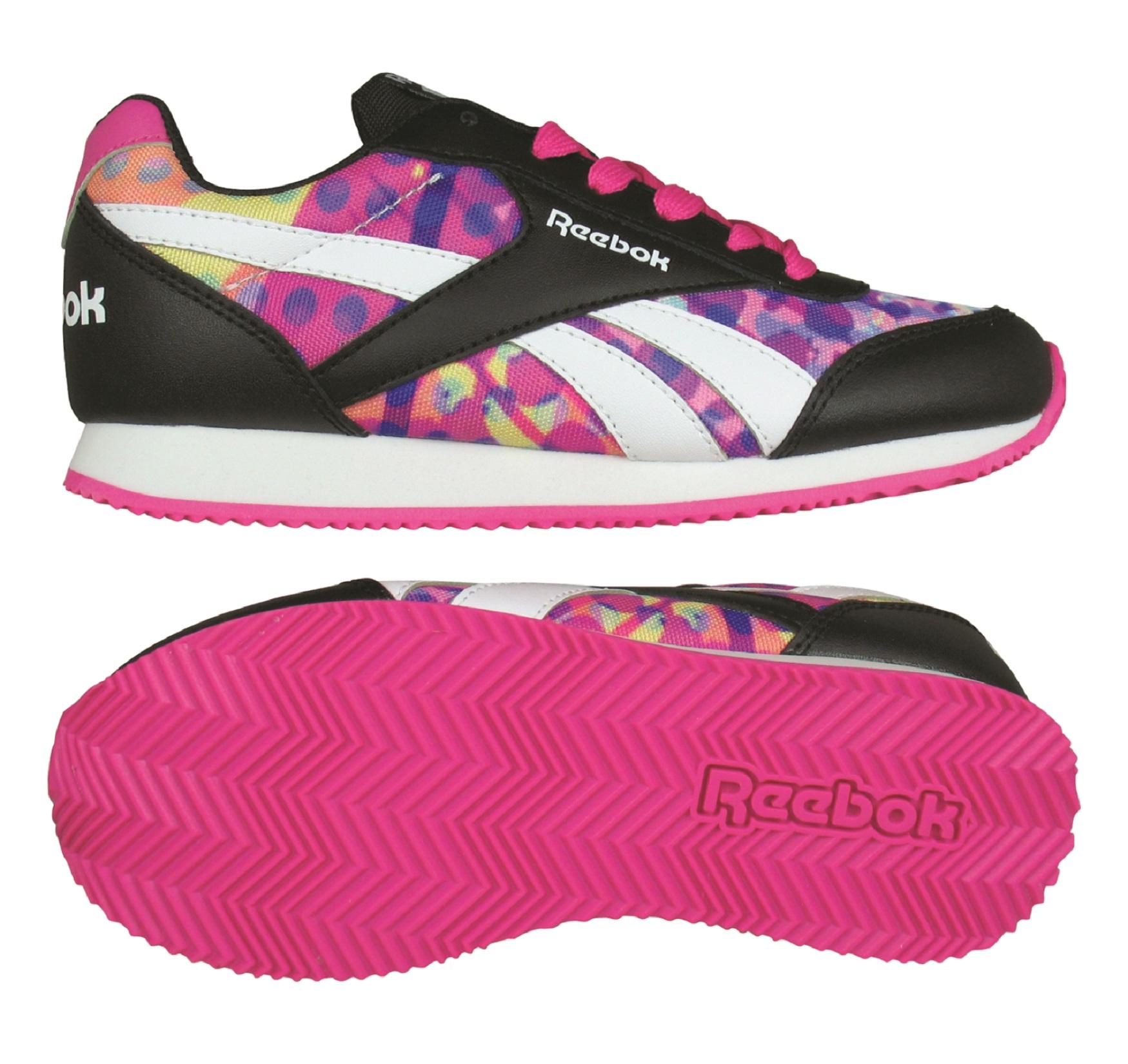 UPC 889772633322 - Reebok Girls' Royal Classic Jogger Pink/Purple/Black ...