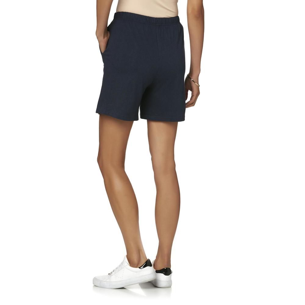 Basic Editions Women's Knit Shorts
