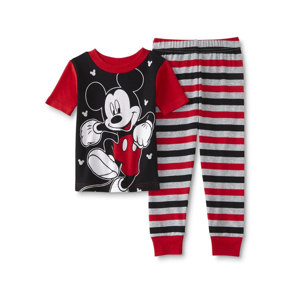 Disney Mickey Mouse Toddler Boys' 2-Pairs Pajamas