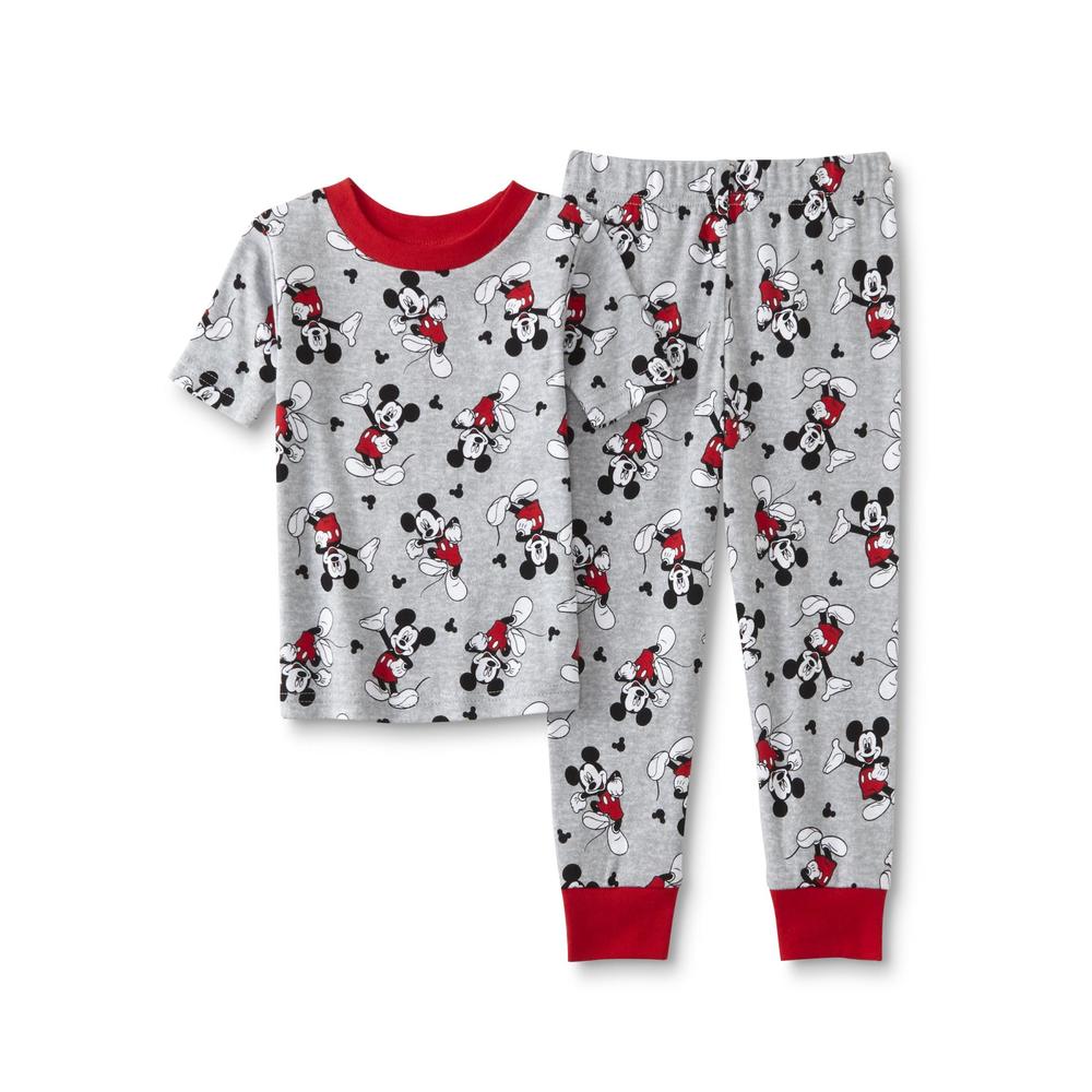 Disney Mickey Mouse Toddler Boys' 2-Pairs Pajamas