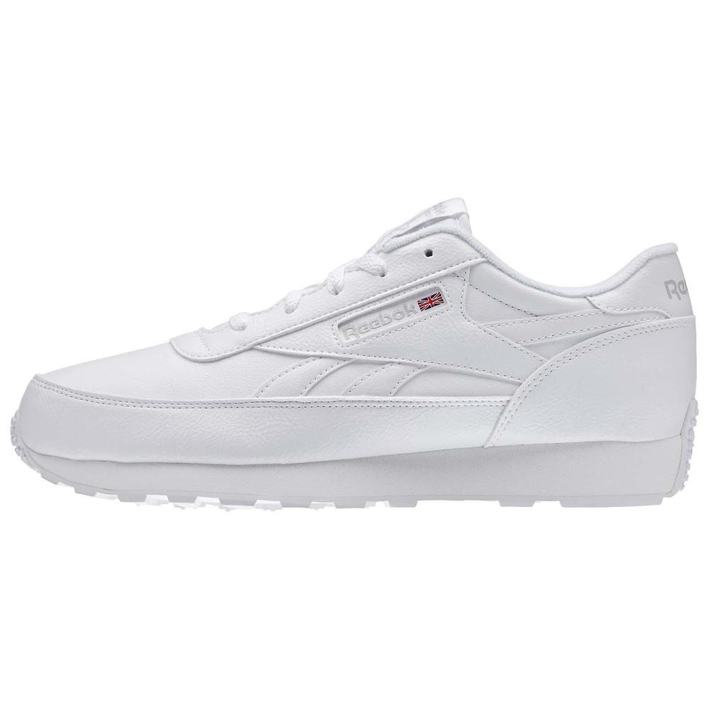 Reebok Men's Classic Renaissance Leather Wide Sneaker - White