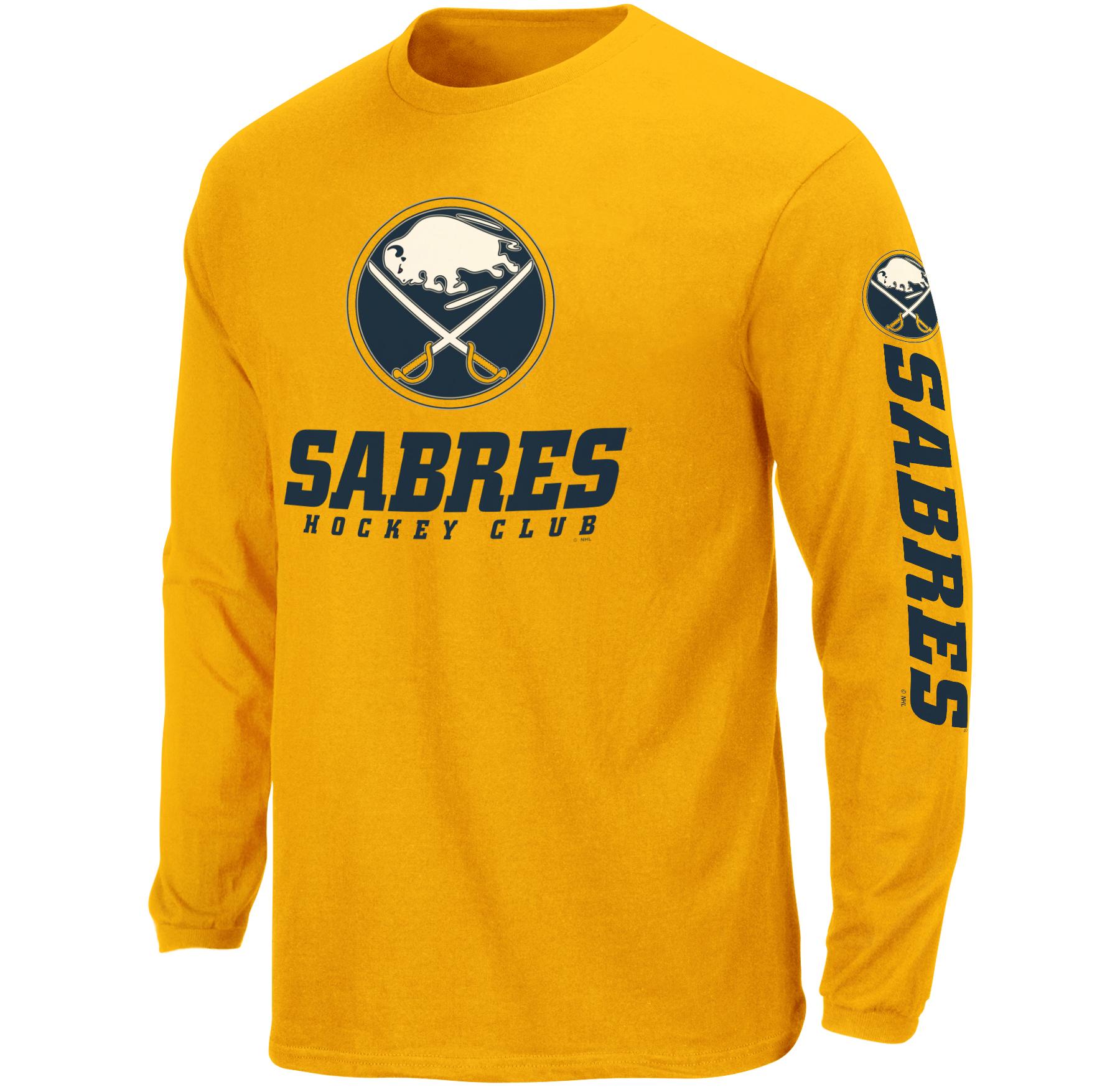 NHL Men's Big & Tall Long-Sleeve T-Shirt - Buffalo Sabres