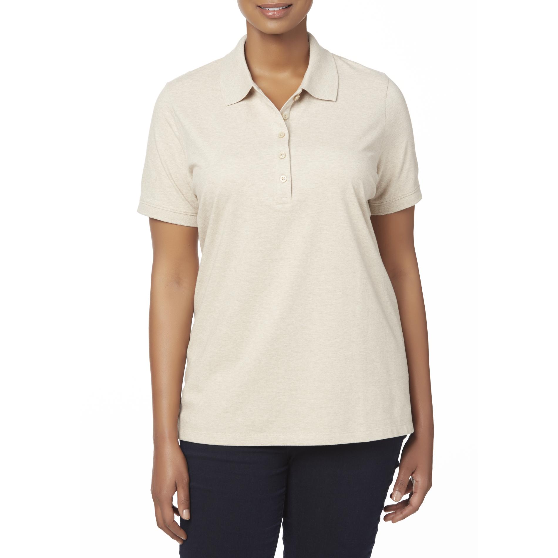 Laura Scott Women's Plus Polo Shirt