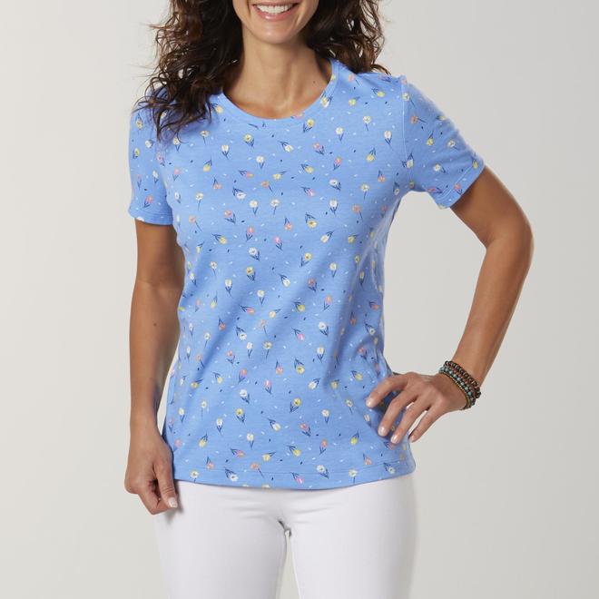 Laura Scott Women's Crew Neck T-Shirt - Floral