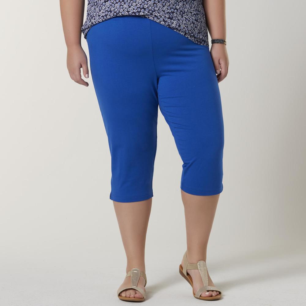 Laura Scott Women's Plus Capri Pants