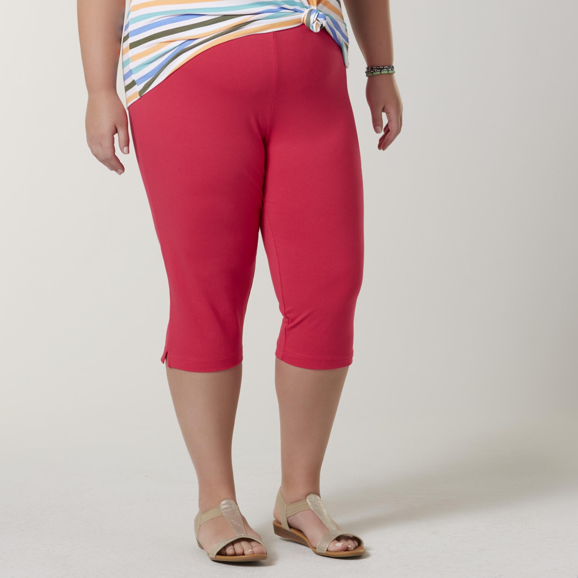 Laura Scott Women's Plus Capri Pants