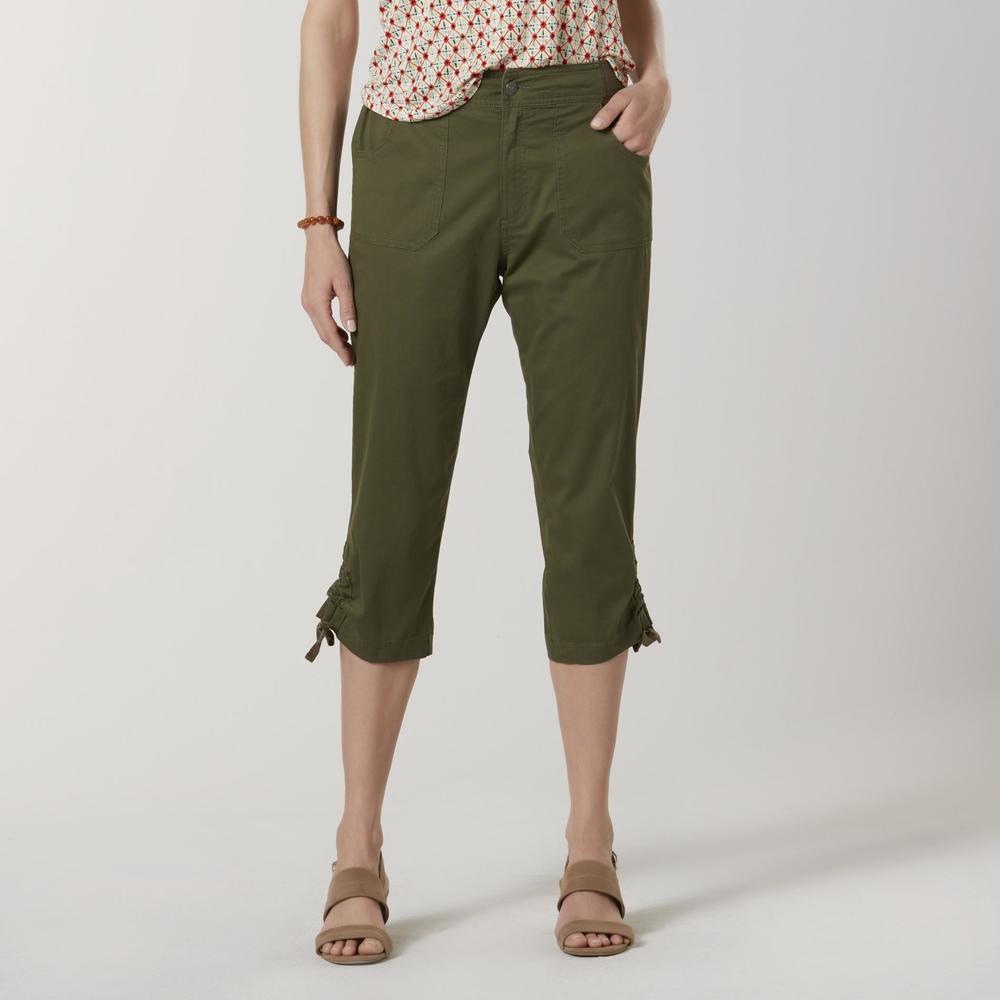 Basic Editions Women's Capri Pants