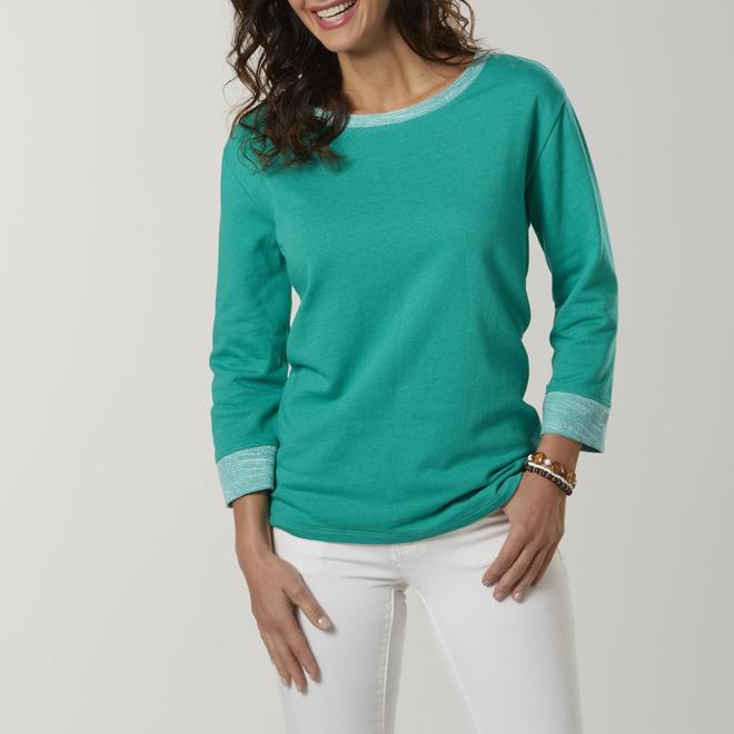 Laura Scott Women's French Terry Top