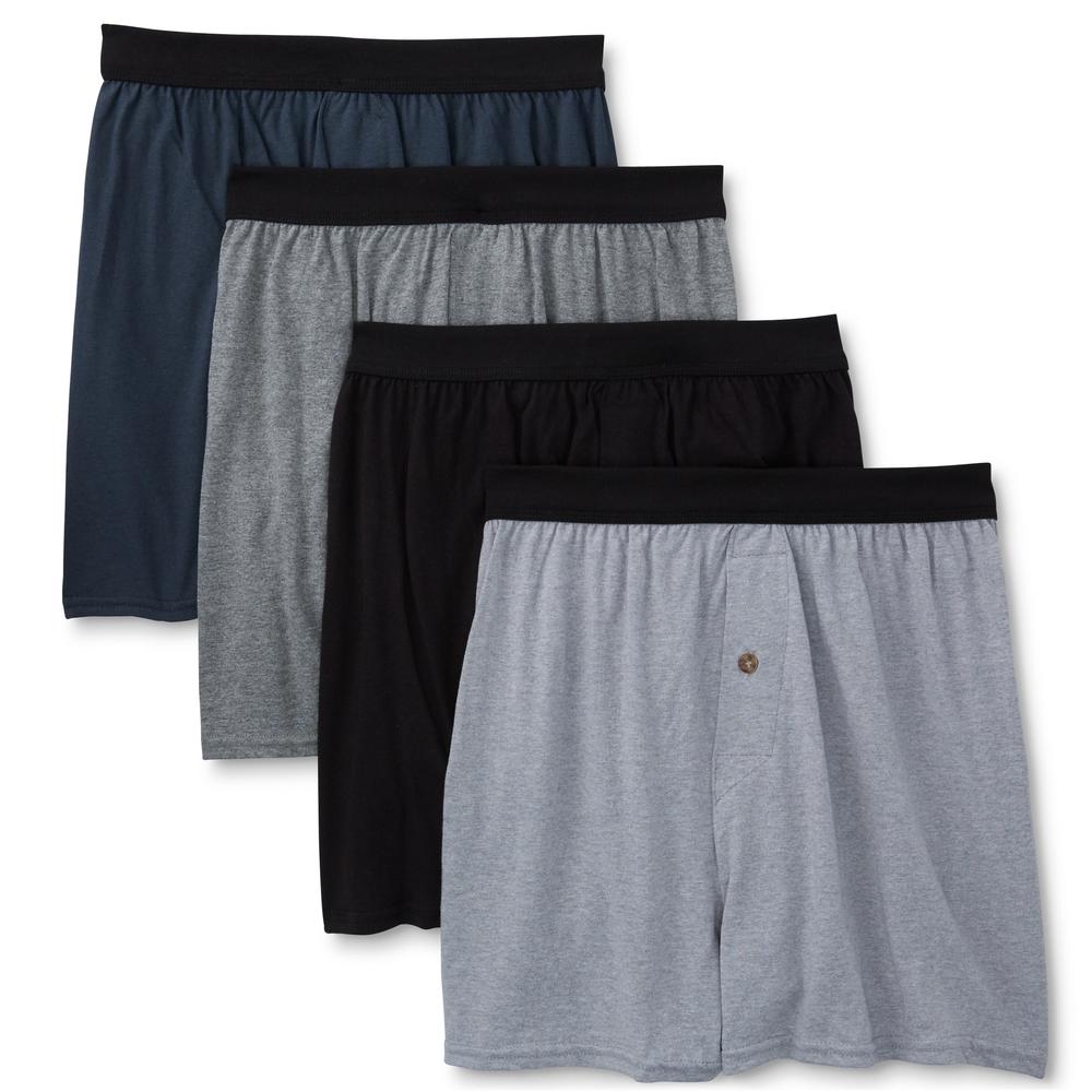Hanes Mens 4 Pack Tagless Boxers
