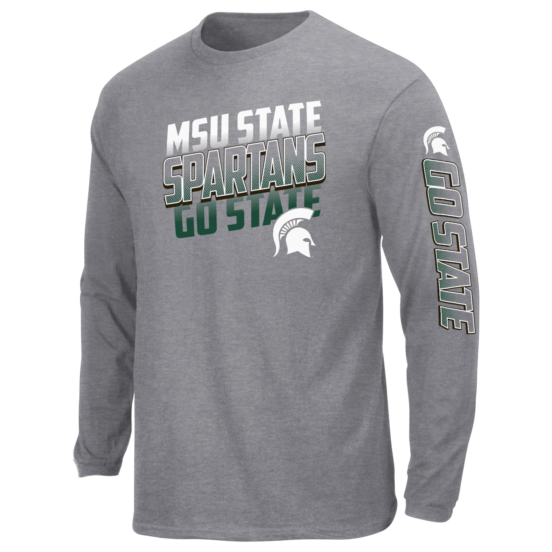 NCAA Men's Long-Sleeve T-Shirt - Michigan State Spartans