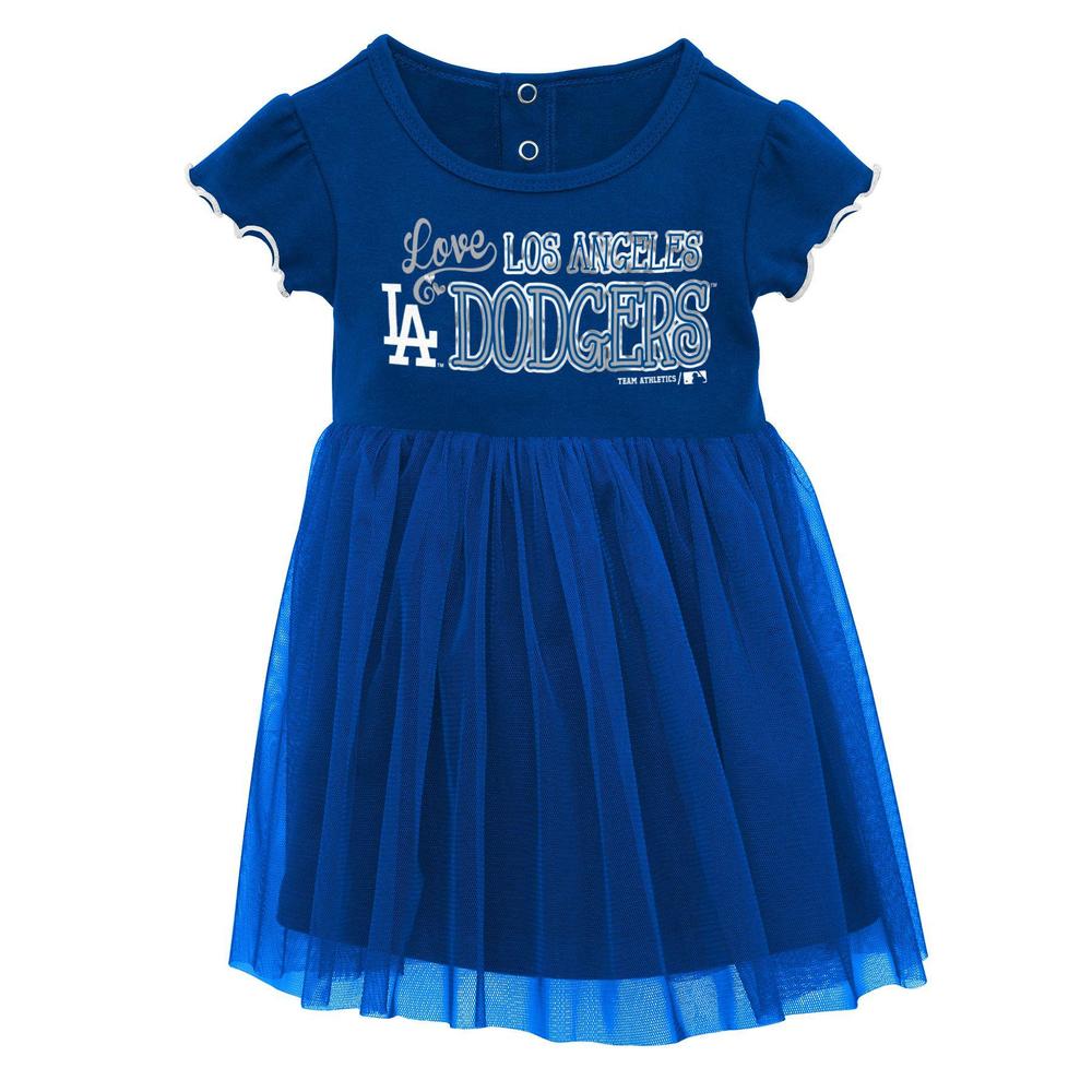 MLB Toddler Girls' Dress - Los Angeles Dodgers