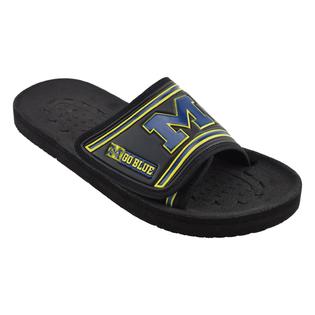 NCAA Boys' Slide Sandal - Michigan Wolverines