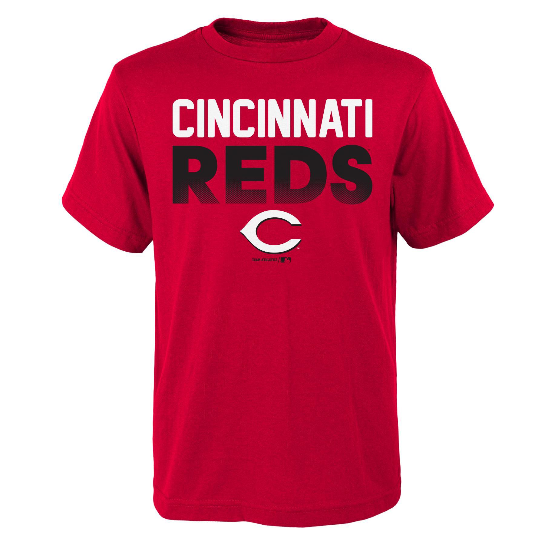 MLB Boys' Graphic T-Shirt - Cincinnati Reds