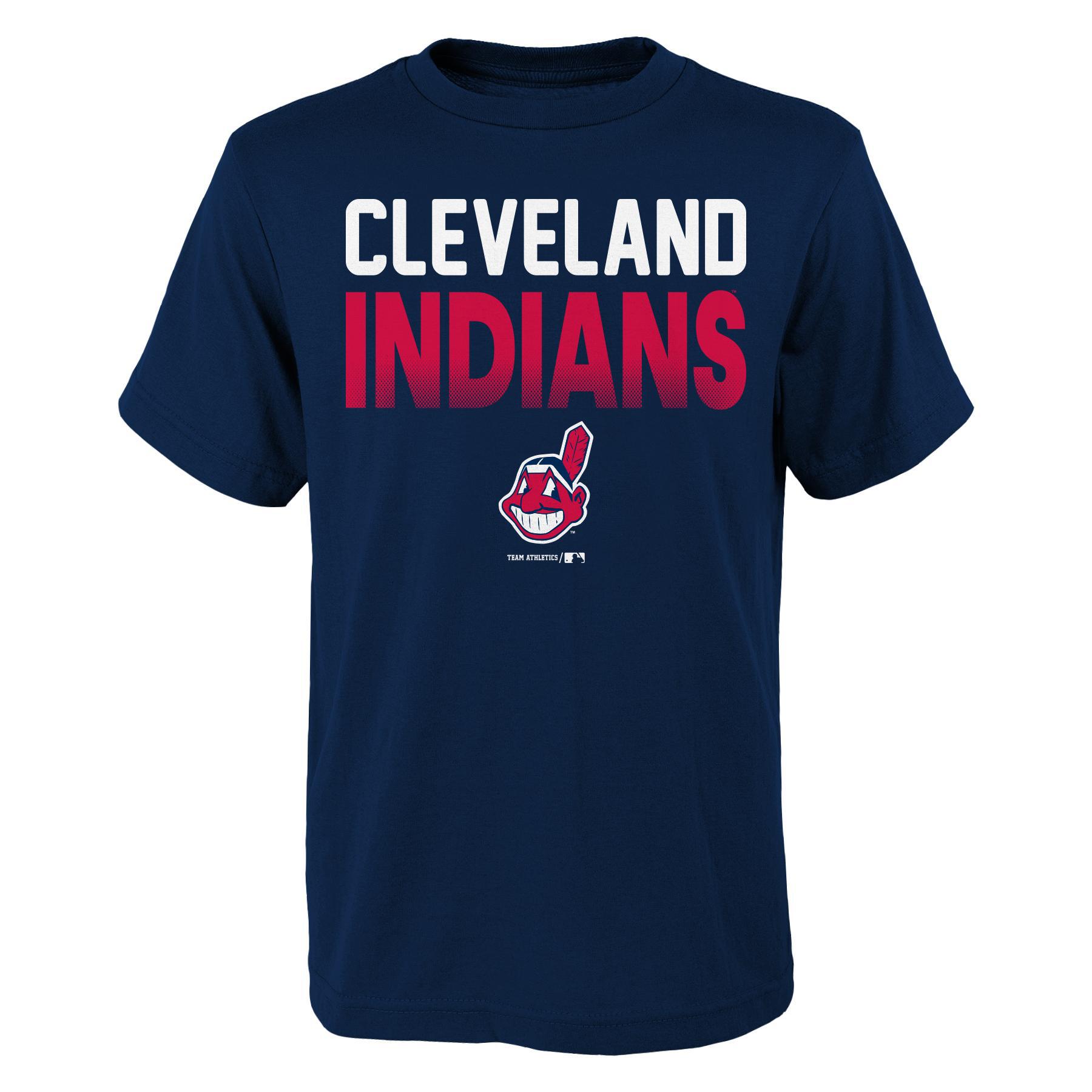 MLB Boys' Graphic T-Shirt - Cleveland Indians