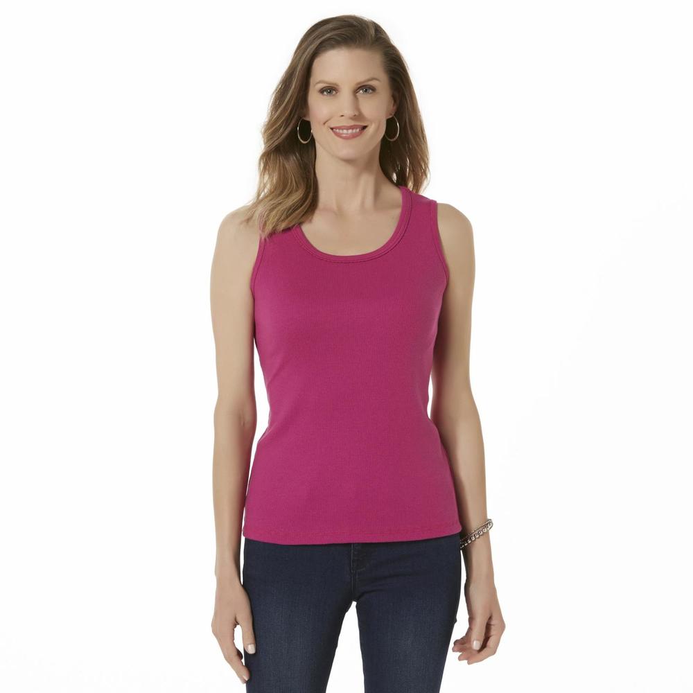 Laura Scott Women's Rib Knit Tank Top