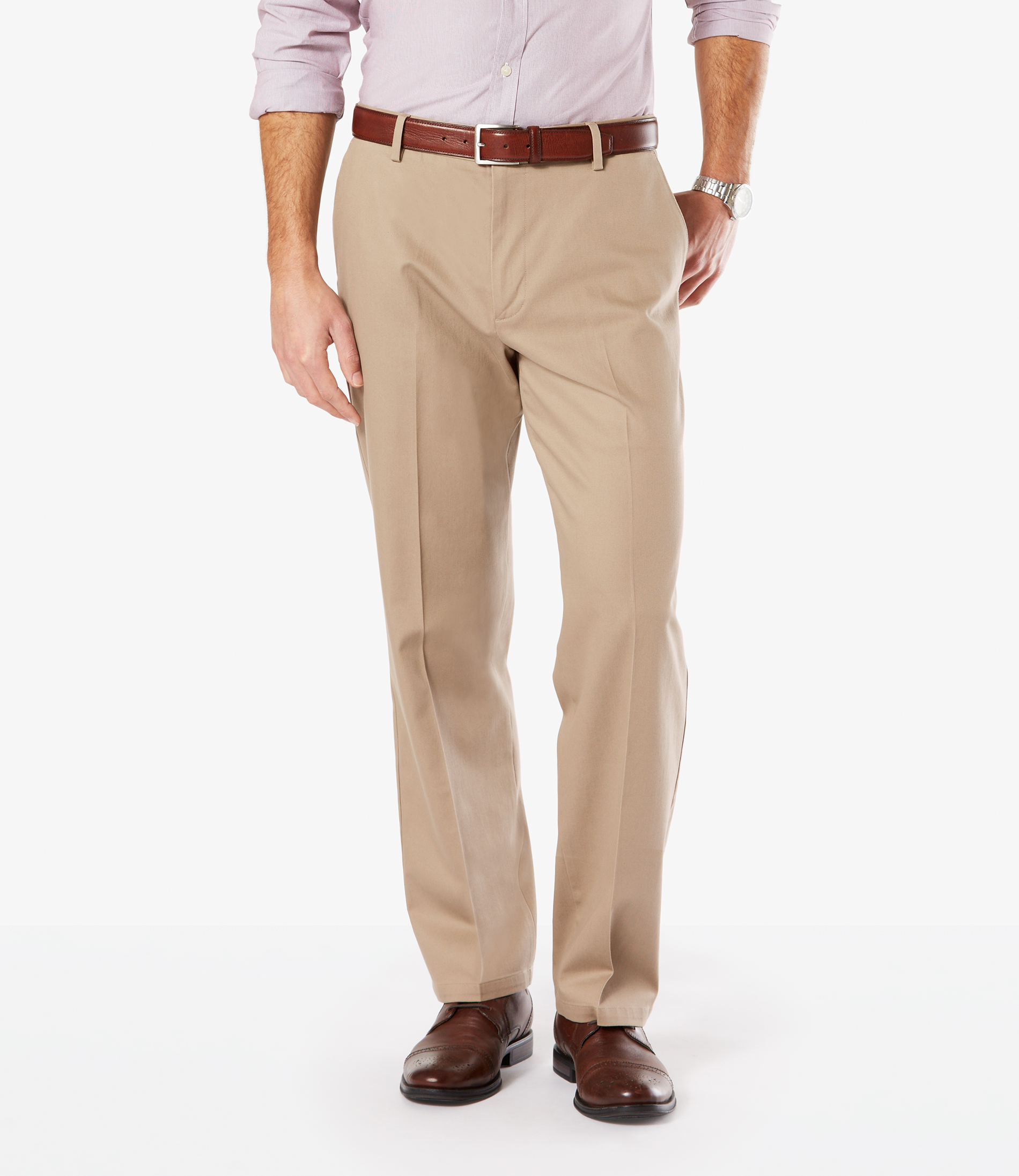 Dockers Men's Signature Khaki Relaxed Fit Pants D4