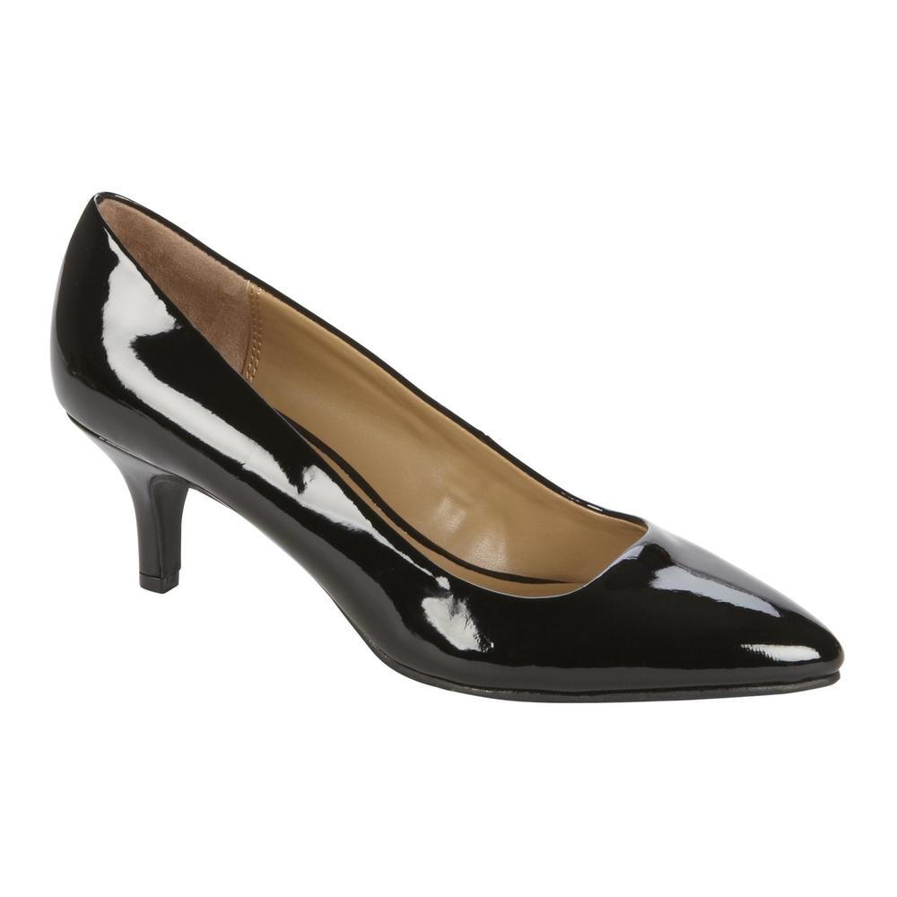 Metaphor Women’s Pump Carson Wide Width - Black Patent