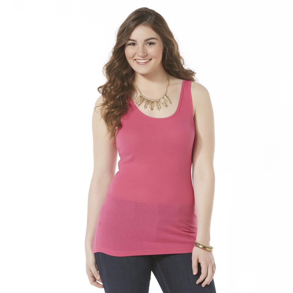 Joe Boxer Junior's Plus 2-Pack Ribbed Tank Tops