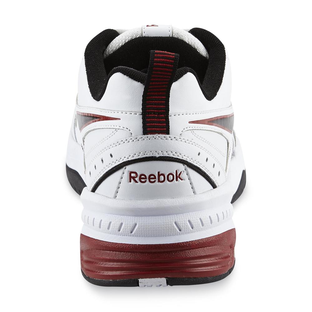 Reebok Men's Royal Trainer Wide Athletic Shoe - White/Black/Red