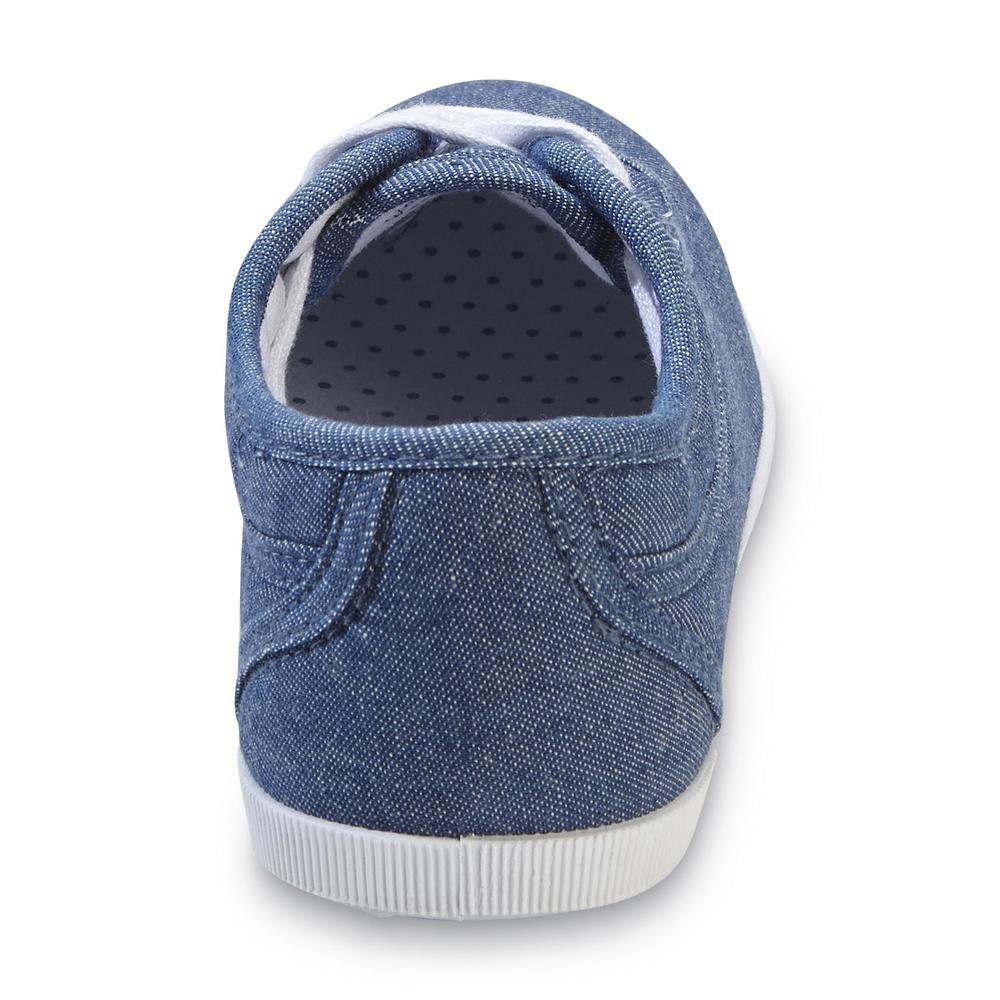 Basic Editions Women's Eavan Casual Canvas Shoe - Denim
