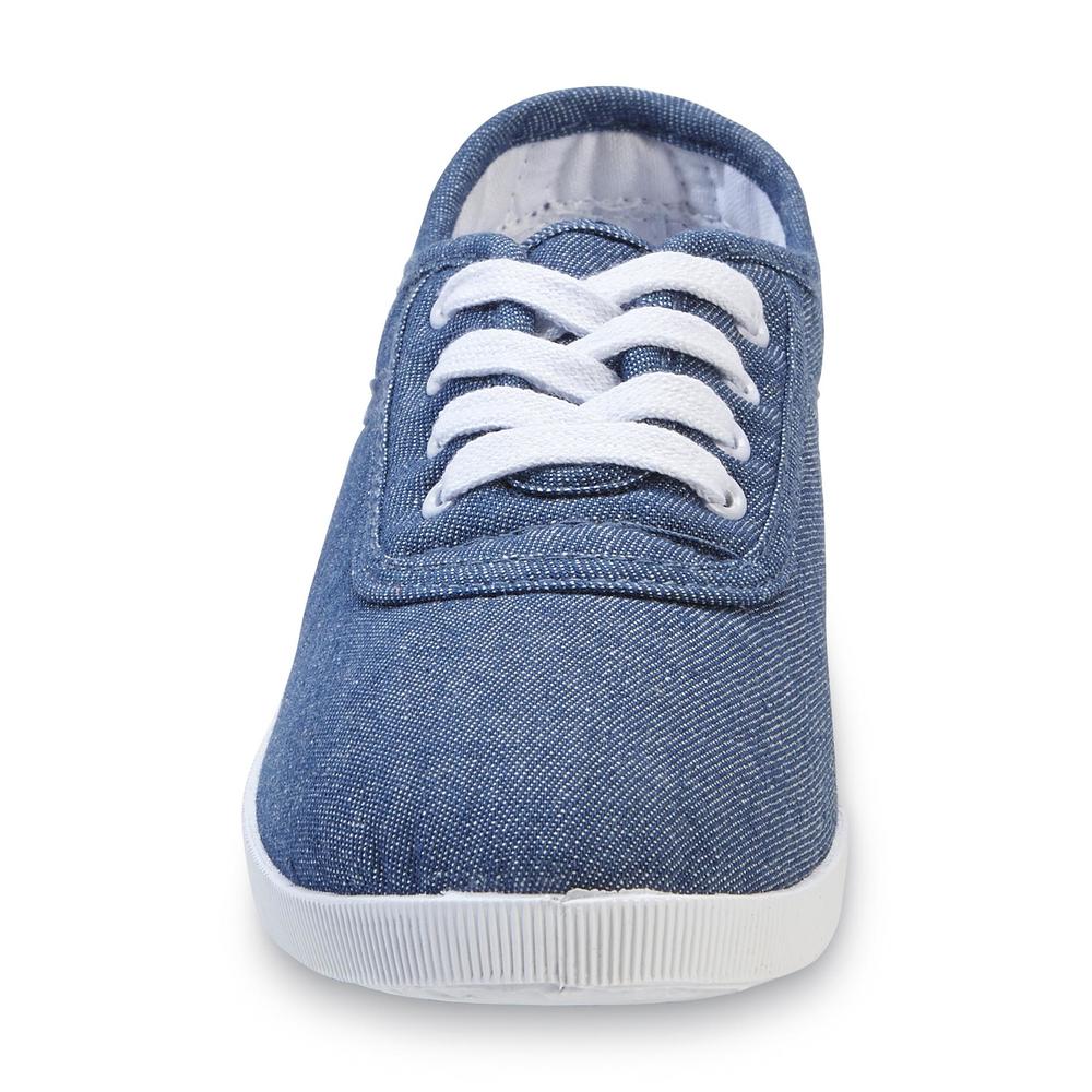 Basic Editions Women's Eavan Casual Canvas Shoe - Denim